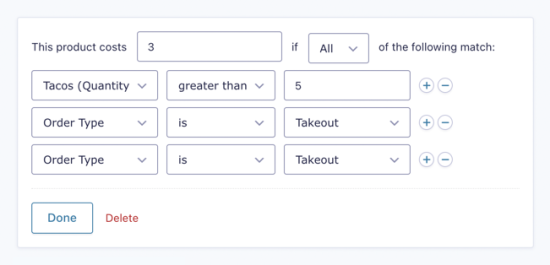 Gravity Forms Conditional Pricing | Gravity Perks | Gravity Wiz