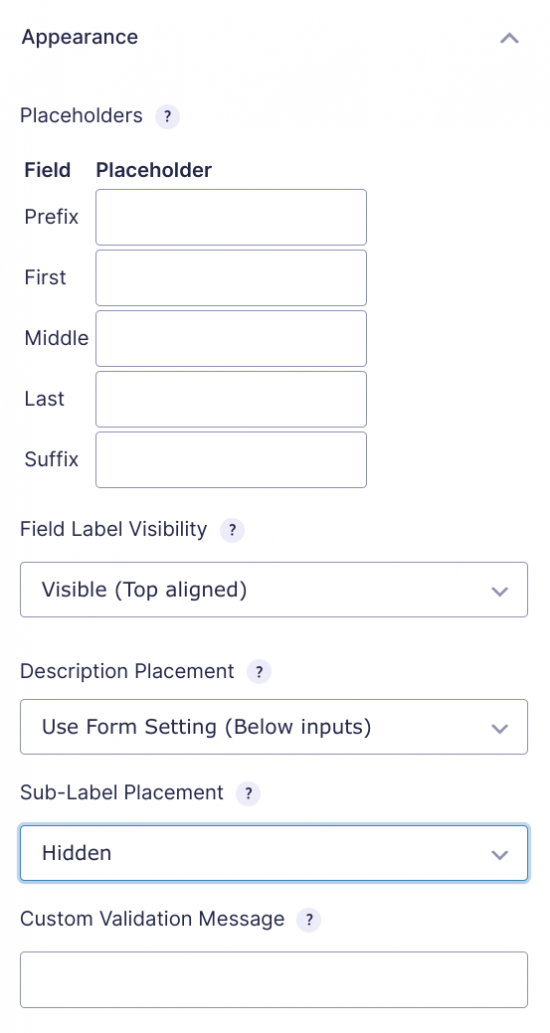 How to hide Gravity Form field labels when using placeholders | Gravity Wiz