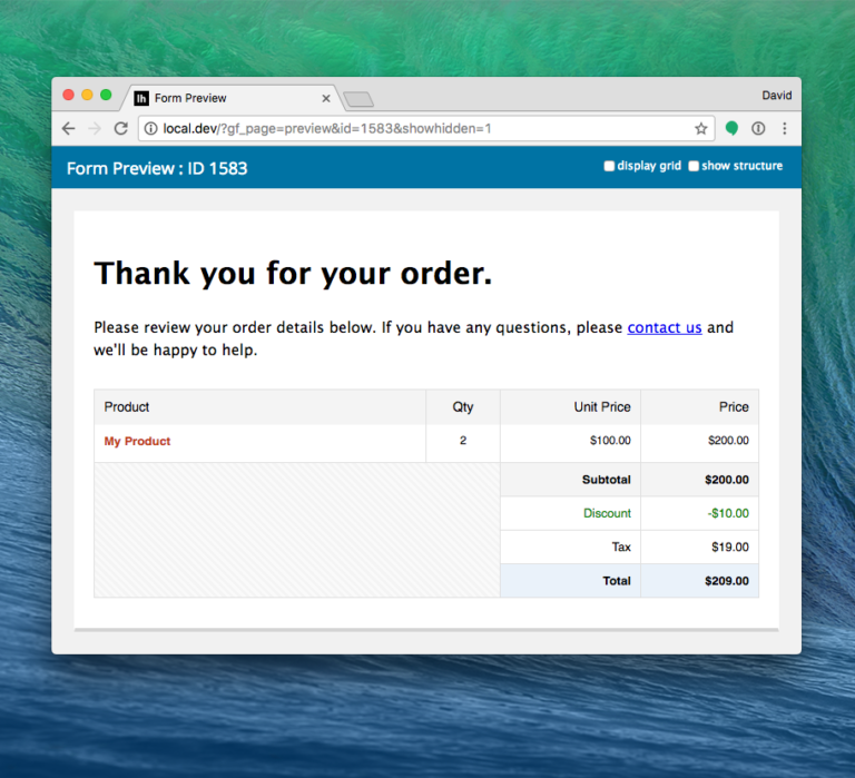 Gravity Forms Ecommerce Fields Gravity Perks By Gravity Wiz