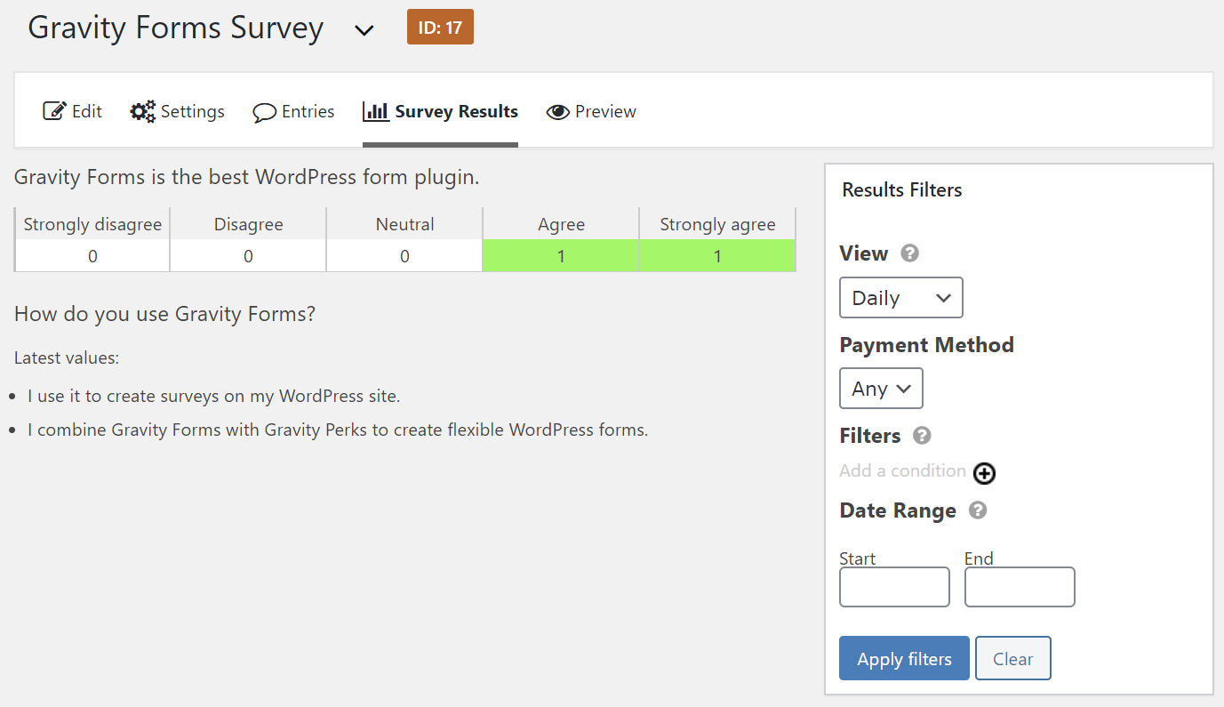 How to Create Awesome Surveys Using Gravity Forms