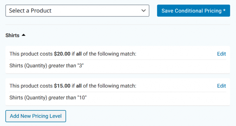 How To Set Up Conditional Pricing With Nested Forms Gravity Wiz
