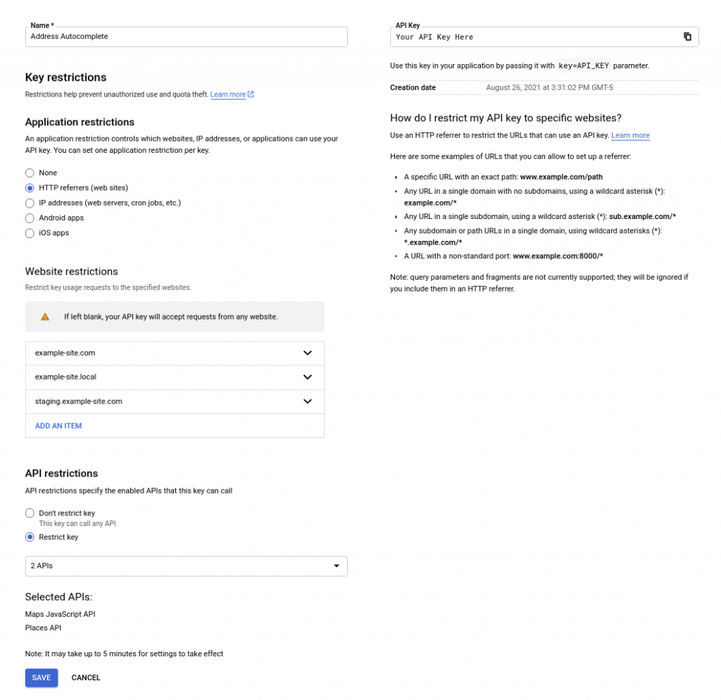 Gravity Forms Address Autocomplete - Gravity Perks | Gravity Wiz