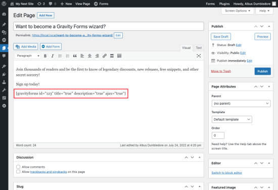 Gravity Forms Shortcodes: Everything You Need to Know