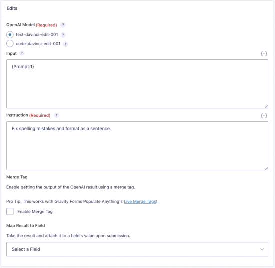 Gravity Forms OpenAI: A Free AI Plugin by Gravity Wiz