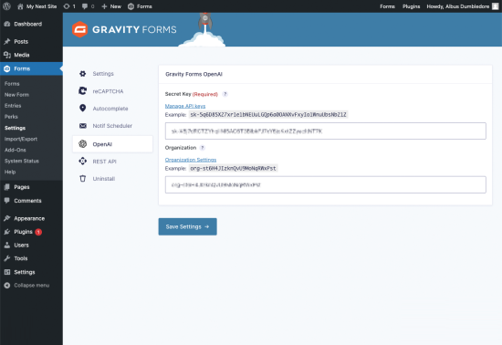 Gravity Forms OpenAI: A Free AI Plugin by Gravity Wiz