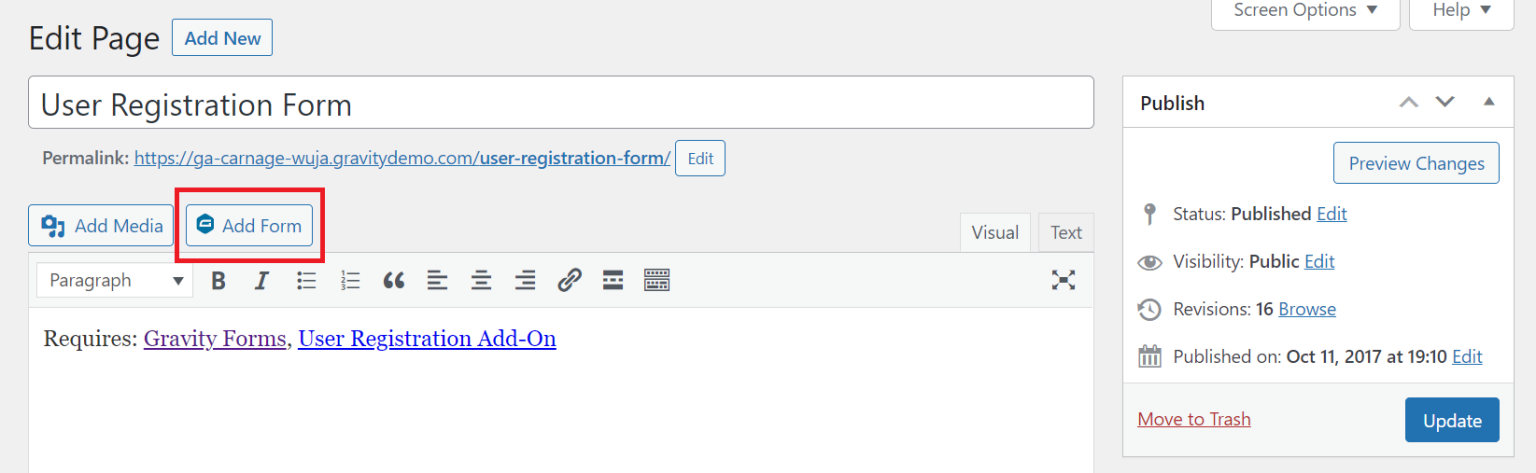 Embedding Gravity Forms in WordPress: Shortcodes & More