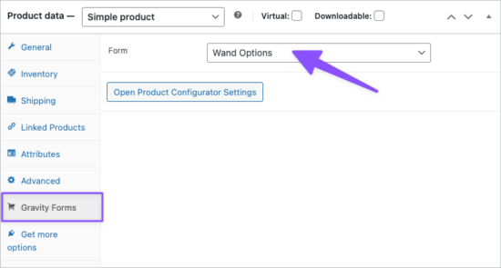 Gravity Shop Product Configurator | Gravity Wiz