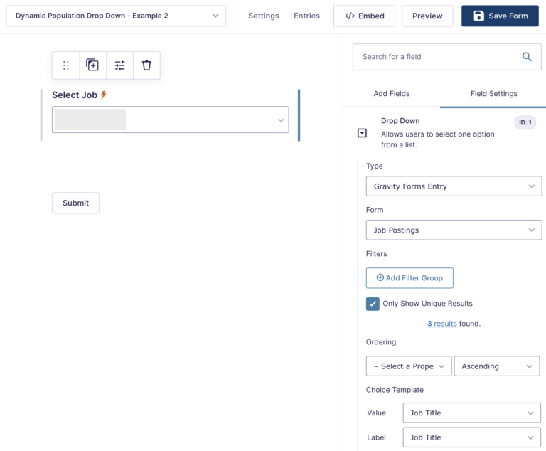 How to Dynamically Populate Drop Down Fields in Gravity Forms How to Dynamically Populate Drop Down Fields in Gravity Forms