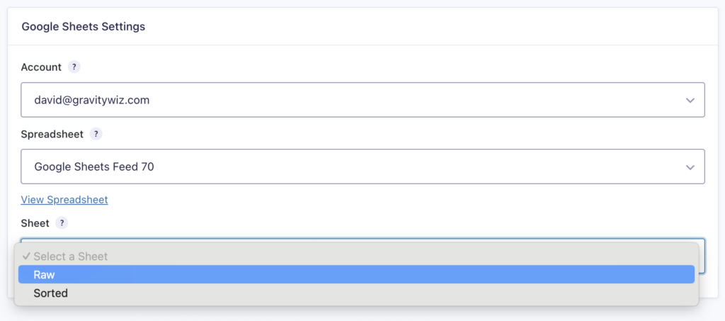 Gravity Forms to Google Sheets Plugin | Send & Sync Form Data