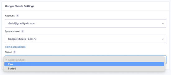 Gravity Forms to Google Sheets Plugin | Send & Sync Form Data