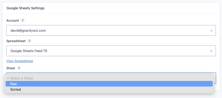 Gravity Forms to Google Sheets Plugin | Send & Sync Form Data