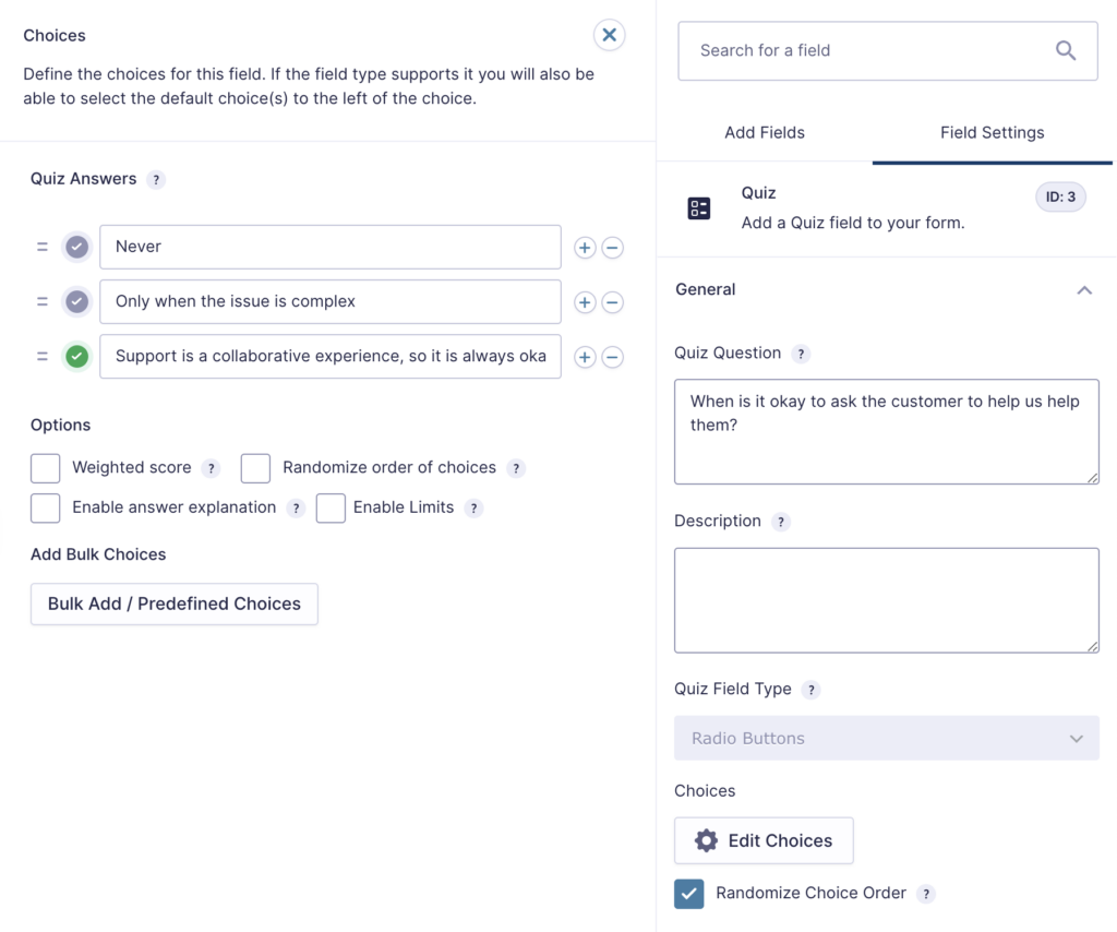 How We Built a Randomized Quiz with Gravity Forms | Gravity Wiz