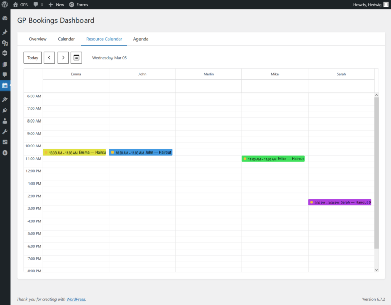 Gravity Forms Bookings | WordPress Calendar Booking Scheduler