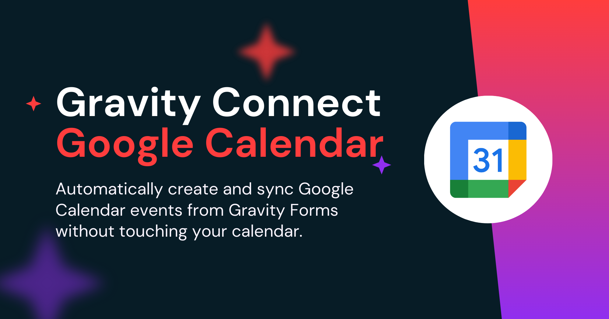 Gravity Forms to Google Calendar Plugin | Send & Sync Events