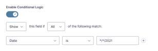 Gravity Forms Conditional Logic Dates - Gravity Perks | Gravity Wiz