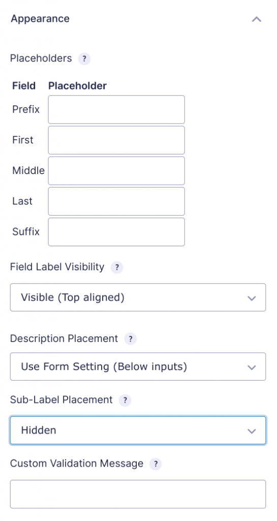 How To Hide Gravity Form Field Labels When Using Placeholders Gravity Wiz