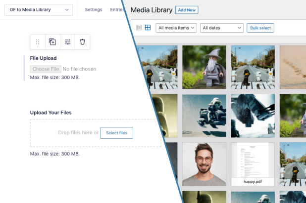 Gravity Forms Media Library | Gravity Perks by Gravity Wiz