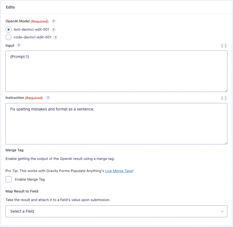 Gravity Forms OpenAI: A Free AI Plugin by Gravity Wiz